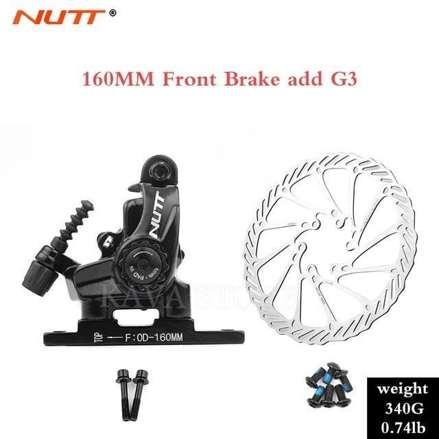 NUTT-Étrier de frein à disque à nervures pour vélo de route,pièces de ...