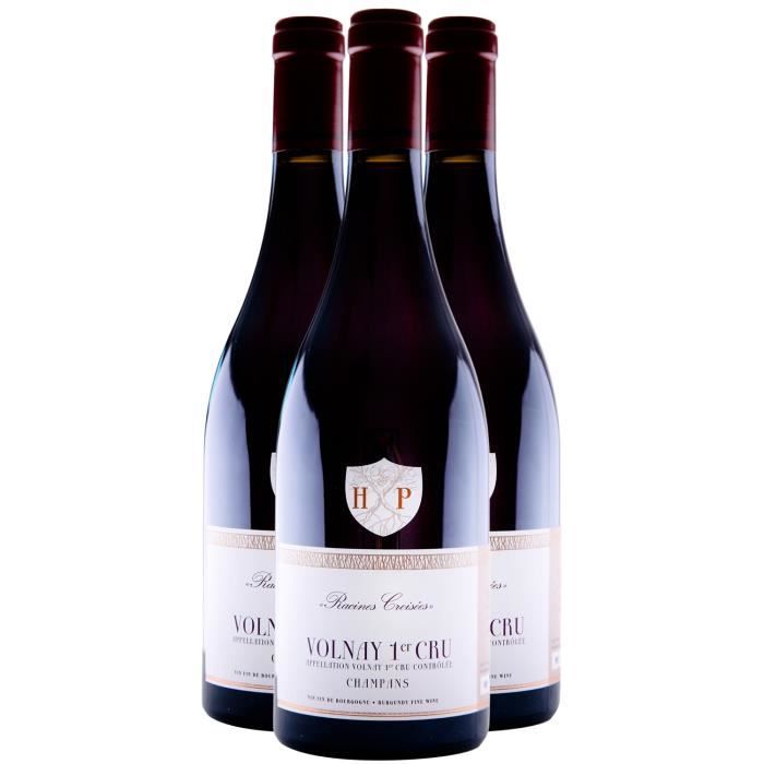 Volnay 1er Cru Champans Rouge 2017 - Lot de 3x75cl - Maison Henri Pion ...