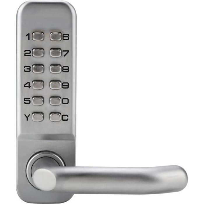 Serrure code numérique digicode verrouillage de porte combinaison de code de chiffre combinaison ...