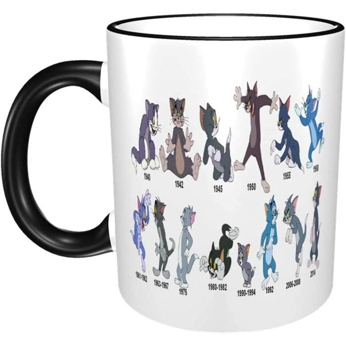 Tasse à café Tom Jerry, tasse en céramique, tasse, tasse à petit ...