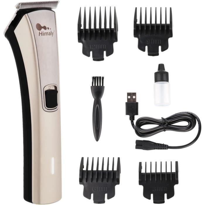 USB Tondeuses cheveux Homme Tondeuse à Rasoir à Barbe Visage et Corps Professionnelle ...