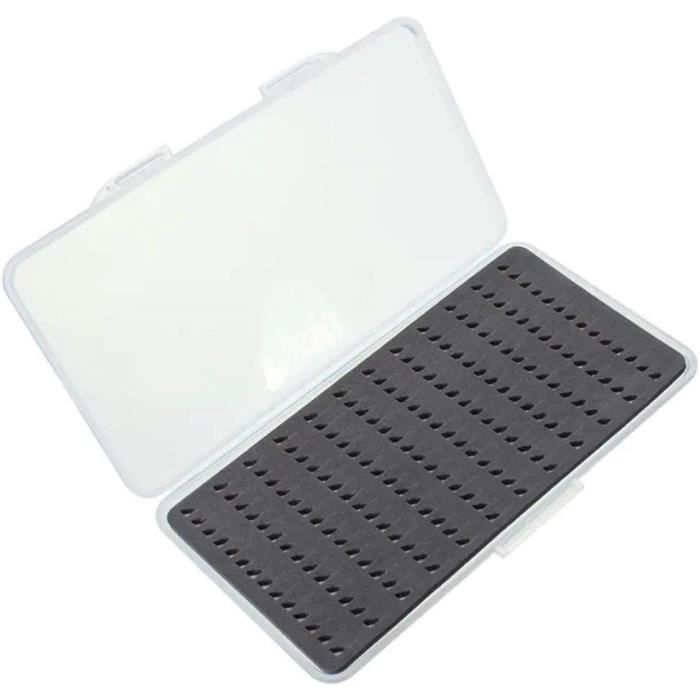 Boîtes à pêche Lure, Hameçon Transparent Boîte en Plastique avec Mousse ...