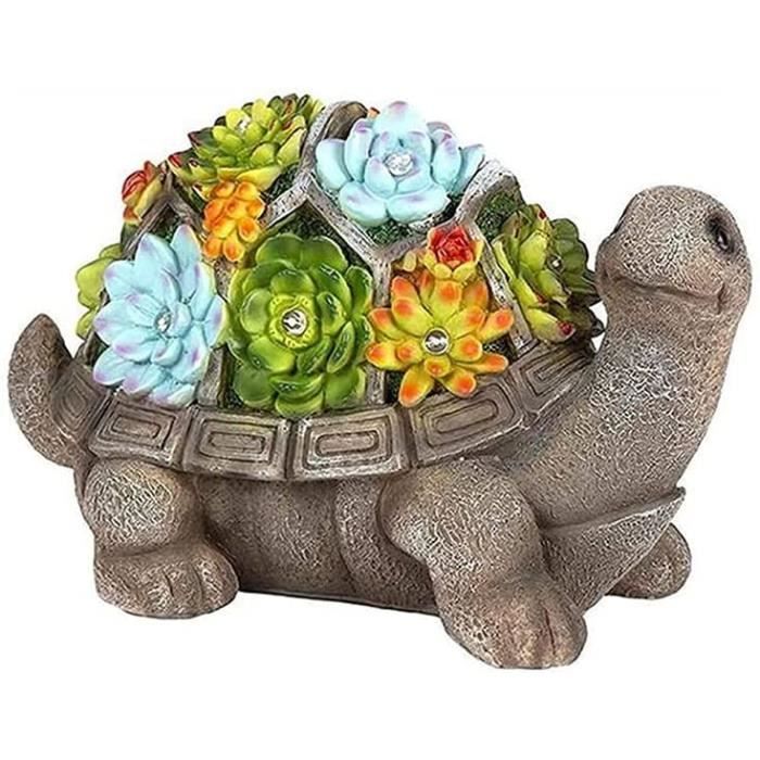 Solar Powered Extérieur Lights, Statues de jardin Ornements de jardin ...