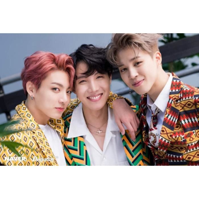 VKXs-204 5D DIY BTS J Hope Jimin Jung Kook Peinture Diamant Complet ...