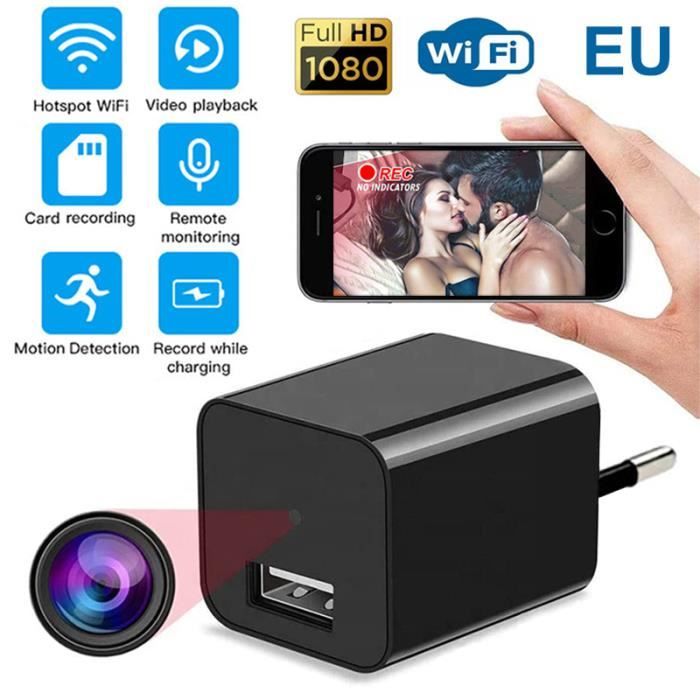 Caméra miniature - Surveillance Wifi 1080P - Micro caméscope Audio - EU ...