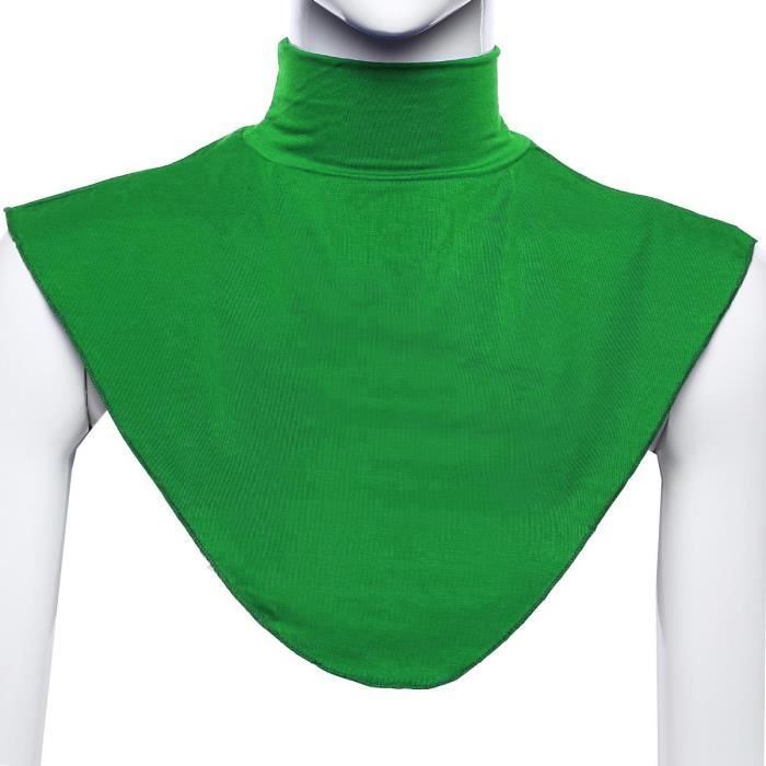 Faux Col Roulé pour Femme Musulmane, Hijab Islamique, Demi Haut ...