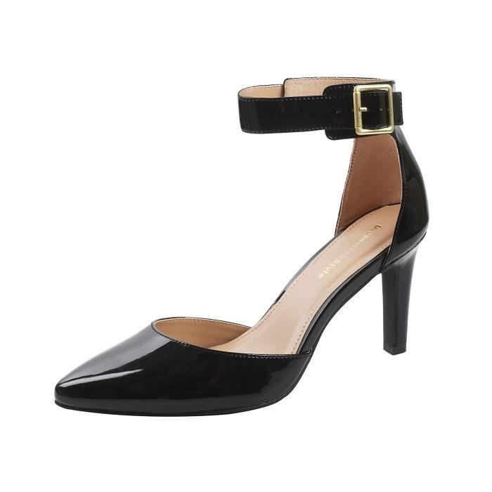 Botte CAAW0 Fermé Toe talon haut Stiletto Robe Pompes Taille-41 - Achat ...