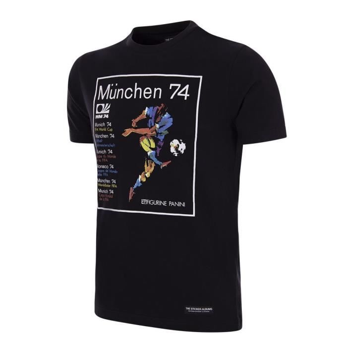 T-shirt Copa Panini FIFA Germany 1974 World Cup - noir - L Noir ...