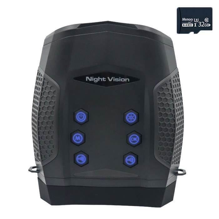 RUMOCOVO® – jumelles Z555 8X à Vision nocturne IR, caméra avec écran 4K ...