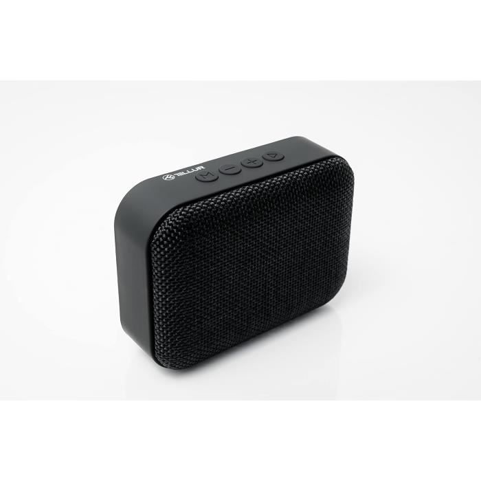Callisto Enceinte Bluetooth Portable, Design En Tissu Ultra-Compacte ...