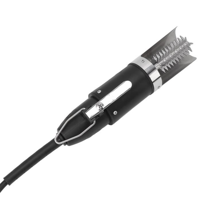 Écailleur de poisson électrique - SONEW - Design multifonctionnel - Haute efficacité - Acier ...