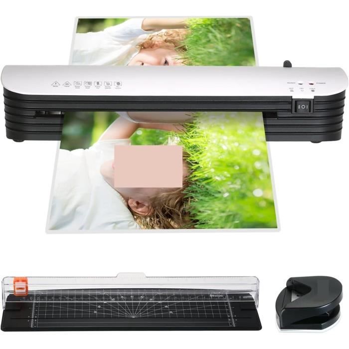 Machine à plastifier Machine à plastifier à Chaud et à Froid Coupe ...