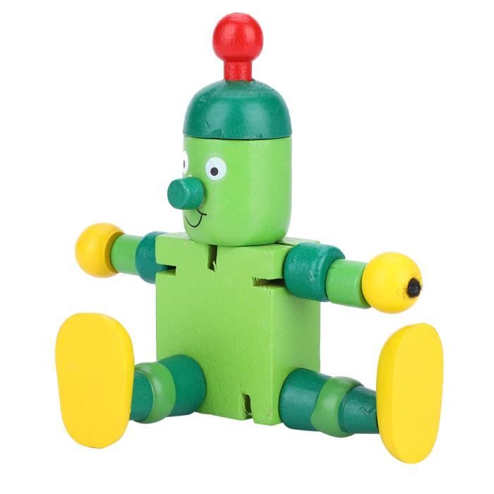 Jouet robot en bois - VGEBY - Personnalité Mignon - Jouet éducatif pour ...