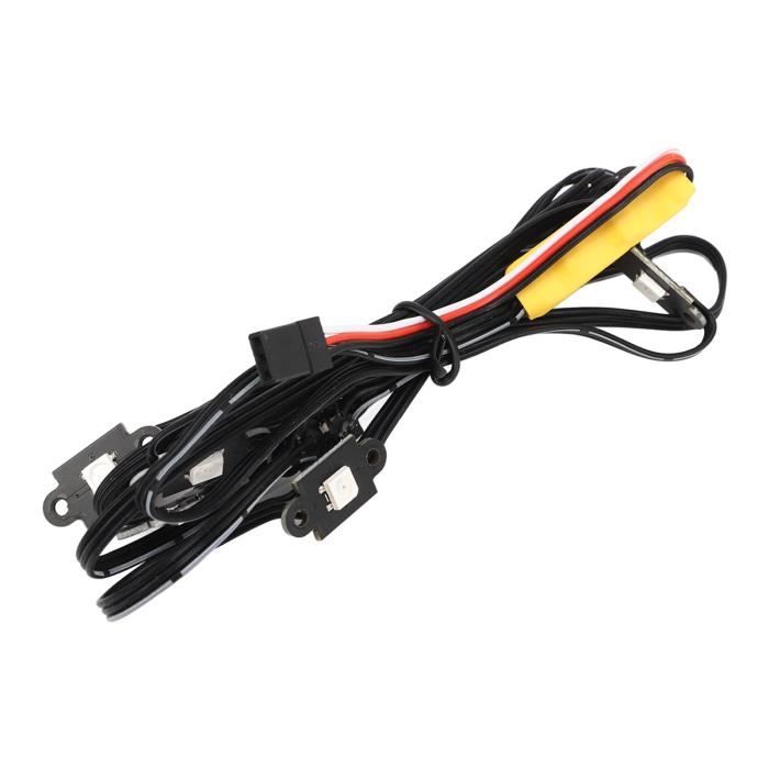 CYA Lampe LED de châssis Châssis de voiture RC Lumière LED Châssis ...