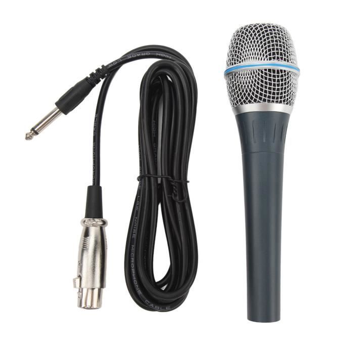 YOSOO Microphone Filaire Professionnel Dynamique à Bobine Mobile, Anti ... YOSOO Microphone Filaire Professionnel Dynamique à Bobine Mobile, Anti ...