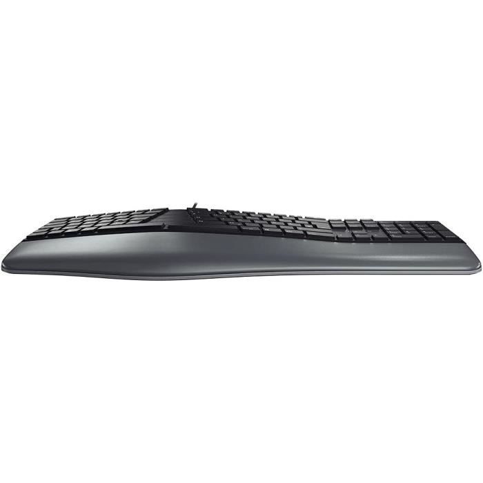 KC 4500 ERGO, disposition anglaise, clavier QWERTY, clavier ergonomique ...