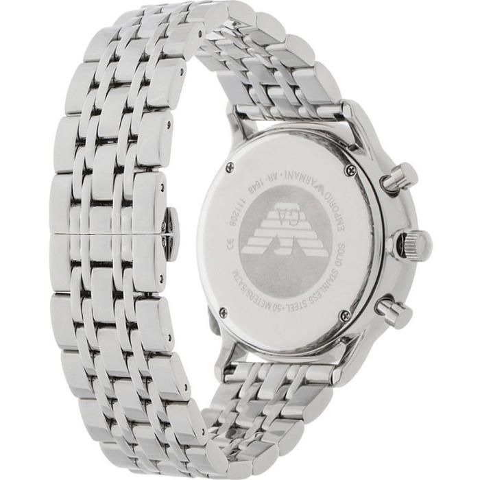 Montre Emporio Armani New Retro AR1648 Quartz Analogique Acier inoxydable Noir Chic Achat vente montre Homme Adulte Noir Acier Cdiscount