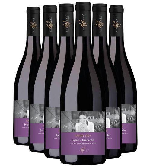 Signature Chef Pays d'Oc FANNY REY Syrah - Grenache 2023 - Vin Rouge du ...