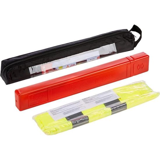 Triangles De Signalisation Pour Auto - Kit Gilet Jaune Norme Ce ...