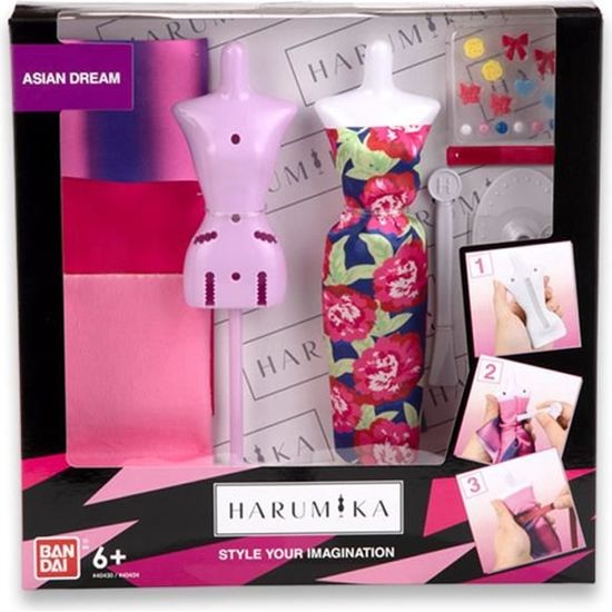 Jeu de création de vêtements Harumika - Coffret Styliste Deluxe - Thème ...