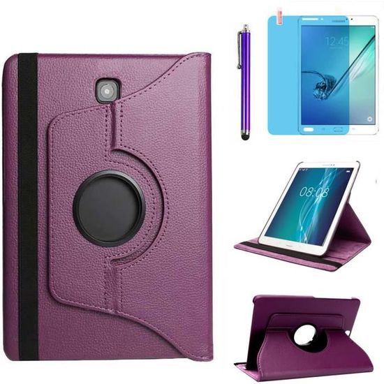 Étui Housse Coque Pour Samsung Galaxy Tab S2 8.0 Pouces 2015 (Sm-T710 Sm-T713 Sm-T715) - 360 ...