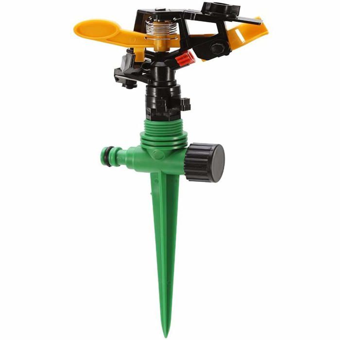 Arroseur pelouse rotatif 360° automatique en ABS — économique et ...