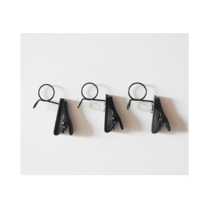 Clip de rechange 3 pièces Microphone Lavalier noir pour Sennheiser G2 ...