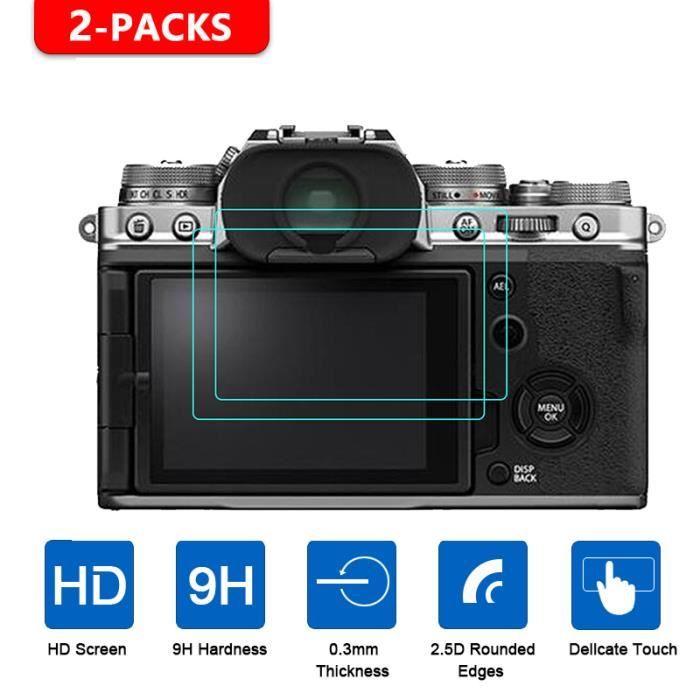 X-T200-2PCS Verre Trempé Pour Fujifilm X T4 X A7 XA7 X A7 XT4 X T200 XT200 T200 X100V X Pro3 X ...