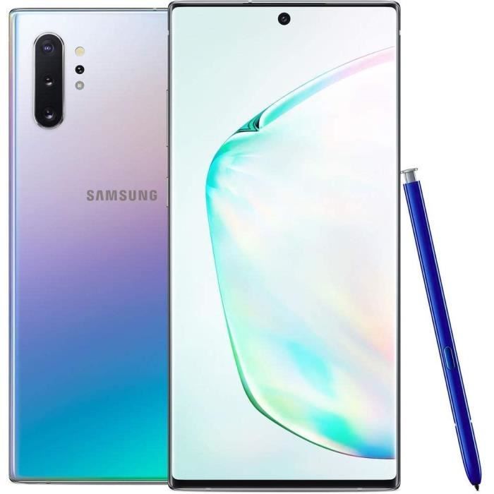 Samsung Galaxy Note 10+ Dual SIM 512G Go Argent - Cdiscount Téléphonie