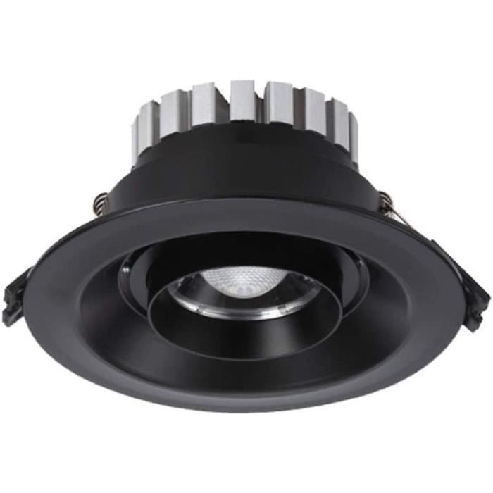 3-5-7-10-15-20-30W Éclairage Encastré À Led Plafonnier Encastré À Angle Réglable 3000K - 4000K ...