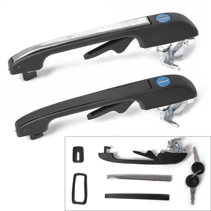 Poignée de porte avant gauche, 1 pièce, Pour volkswagen Passat 16 I 1 ...