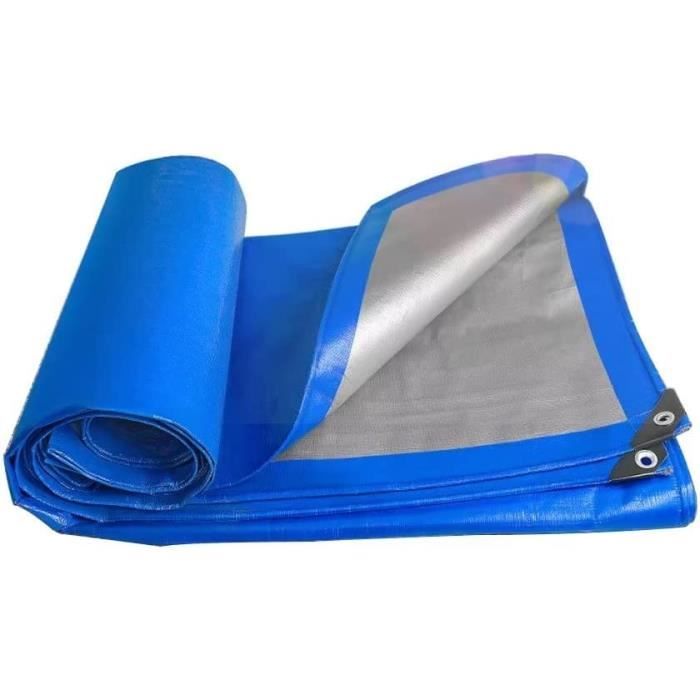 Bâche de Protection Exterieur Toile de Protection avec Oeillets 160 g ...