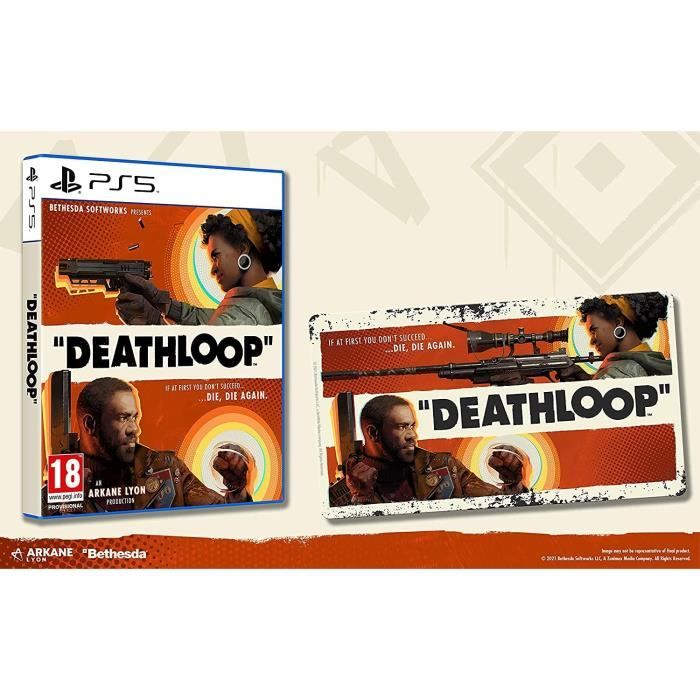 Jeu d'action - Deathloop Metal Plate Edition - PS5 - Multijoueur - En boîte - PEGI 18 ...