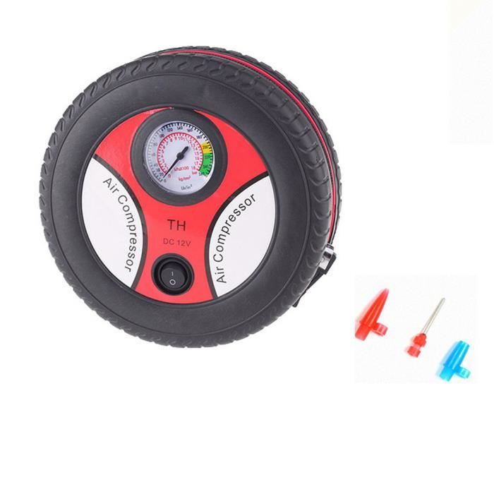 BLEOSAN Mini Compresseur Portable Gonfleur de Pneus 12V,Compresseur d ...