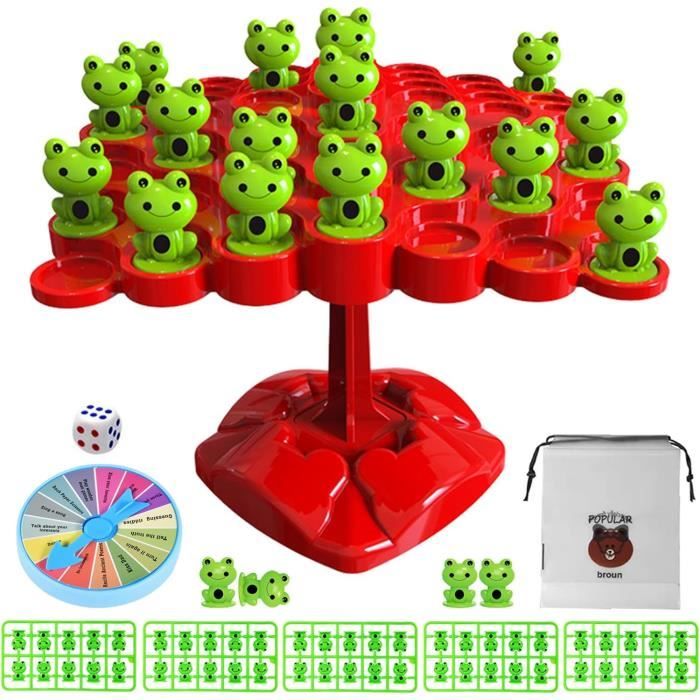 Jouet D'Équilibre De Grenouille, Jeu De Maths D'Équilibre De Grenouille, Jeux De Plateau D ...
