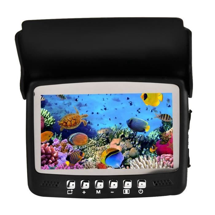 Duokon caméra sous-marine avec moniteur Caméra sous-marine 110-240V ...