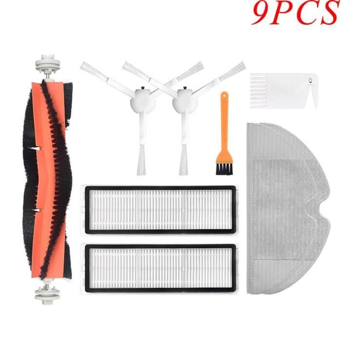 Kit d'accessoires pour aspirateur Robot Xiaomi Mijia 1C 2C filtre Hepa ...