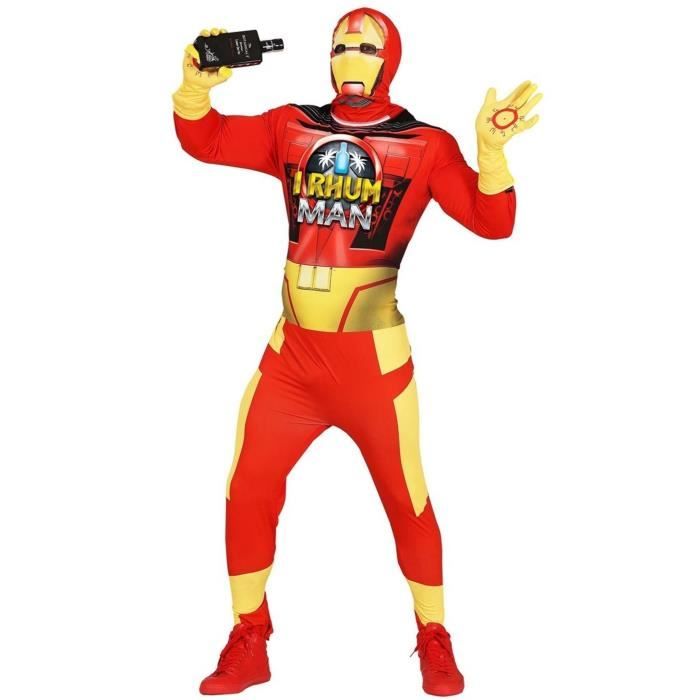 Déguisement Iron Drink homme - FIESTAS GUIRCA, S.L. - Noir - Adulte ...