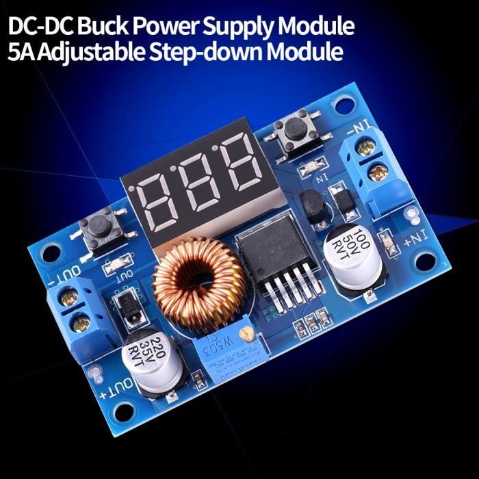 Convertisseur DC-DC 1 pc DC-DC Buck Convertisseur Régulateur de Tension Module Abaisseur 5A 4.0 ...
