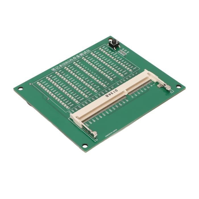 Mxzzand détecteur de mémoire DDR3 Carte de Test de mémoire DDR3, petits ...