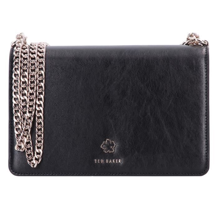 Ted Baker Jorjey Sac à bandoulière en cuir 23 cm 260549-black, 260549 ...
