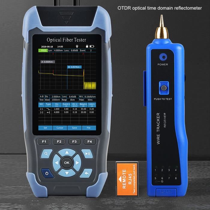 Réflectomètre de domaine temporel optique Testeur de Fonctions ...