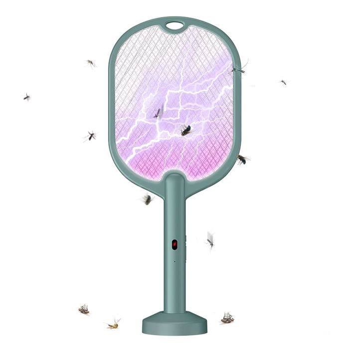Raquette Electrique Insectes Tapetteà Mouche Électrique,Rechargeable ...