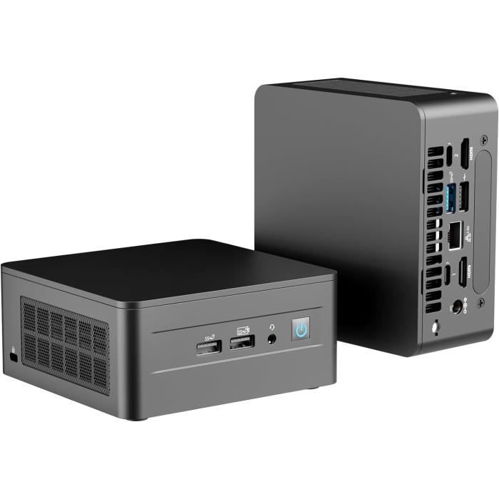 Intel Nuc 12, Nuc12Wshi7 Wall Street Canyon Mini-Pc Desktop, Win 11 Pro Mini-Computer ...