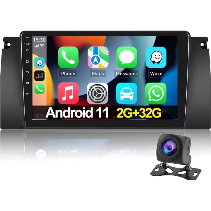 [2+32Gb] Android 11 Autoradio Pour Bmw 5 Series E39 E53 M5 X5 1996-2007 ...