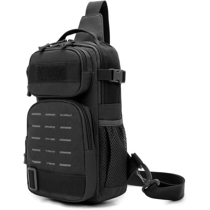 Sac De Poitrine Tactique Sacoche Bandouliere Cross Body Sac A Dos ...