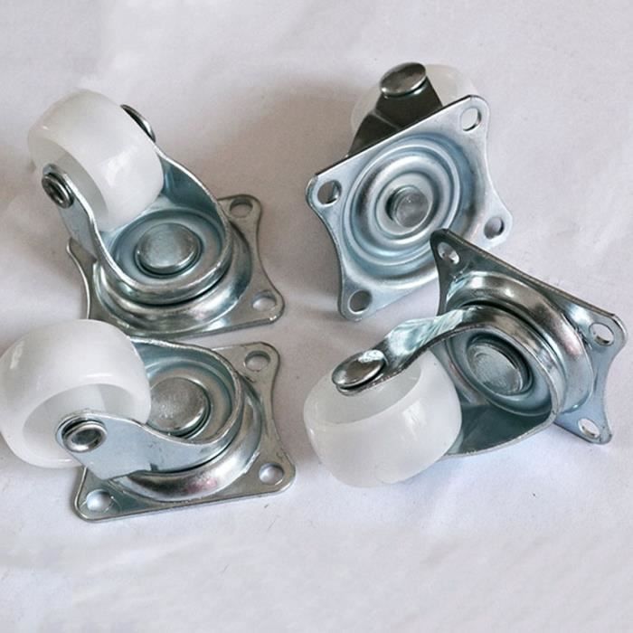 ROUE - ROULETTE,--Roulettes pivotantes universelles pour meubles, 1 ...