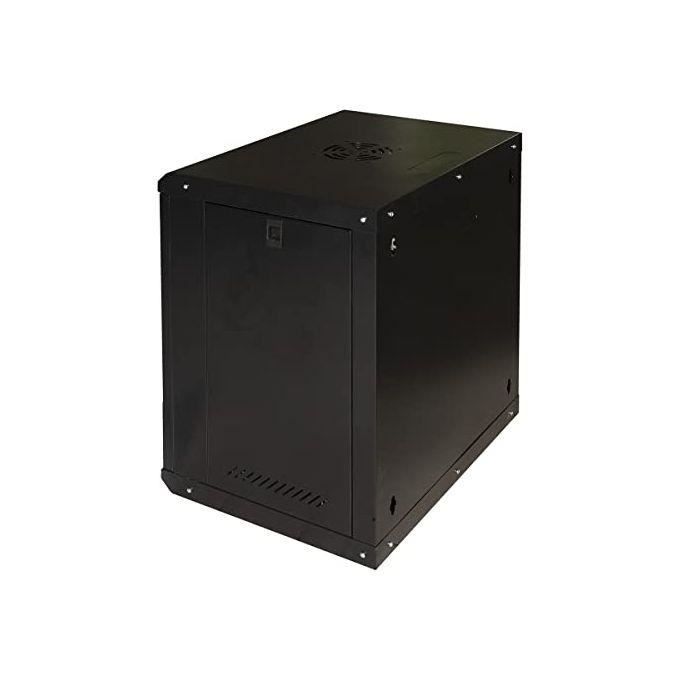 Armoire Rack 19" 9U LINK SÉRIE LUMIÈRE Couleur Noir avec Porte Verre ...