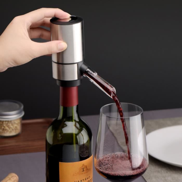 Ameliorer Carafe a vin electrique intelligente avec bec verseur Aerateur de vin Distributeur automatique Cdiscount Maison
