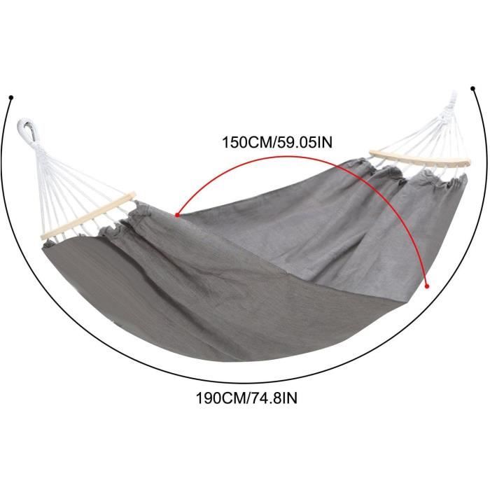 Hamac Portatif, Lit De Camping Suspendu Stable, Hamacs Anti-Basculement ...